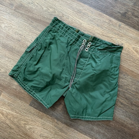 Birdwell | Swim | Vtg Birdwell Beach Britches Green Swim Trunks Short ...